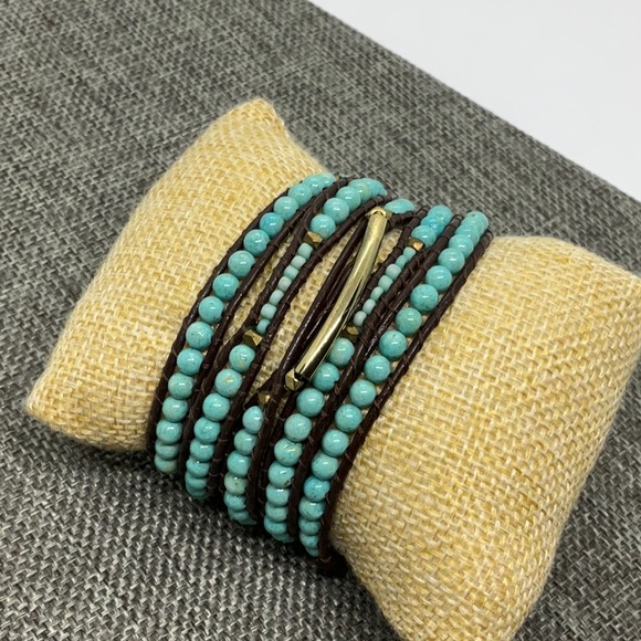 Nakamol | Jewelry | Nakamol Beaded Wrap Bracelet | Poshmark
